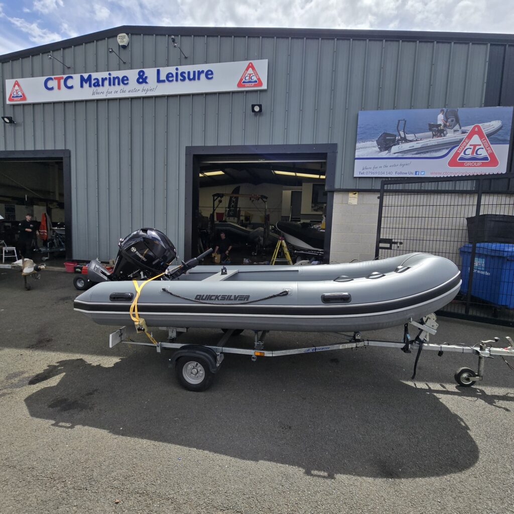 New In Quicksilver 380 Alu RIB 2023 - CTC Marine & Leisure